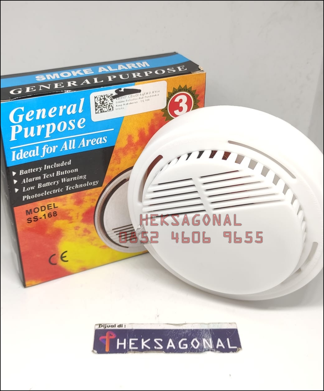 Alarm asap deteksi kebakaran detector apiz smoke sensor Balikpapan ...
