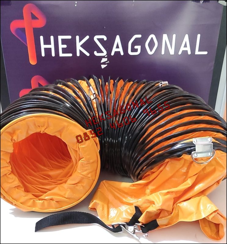 Selang Blower 8inci 5M Flexible Plus Blower Ducting BPN - Heksagonal