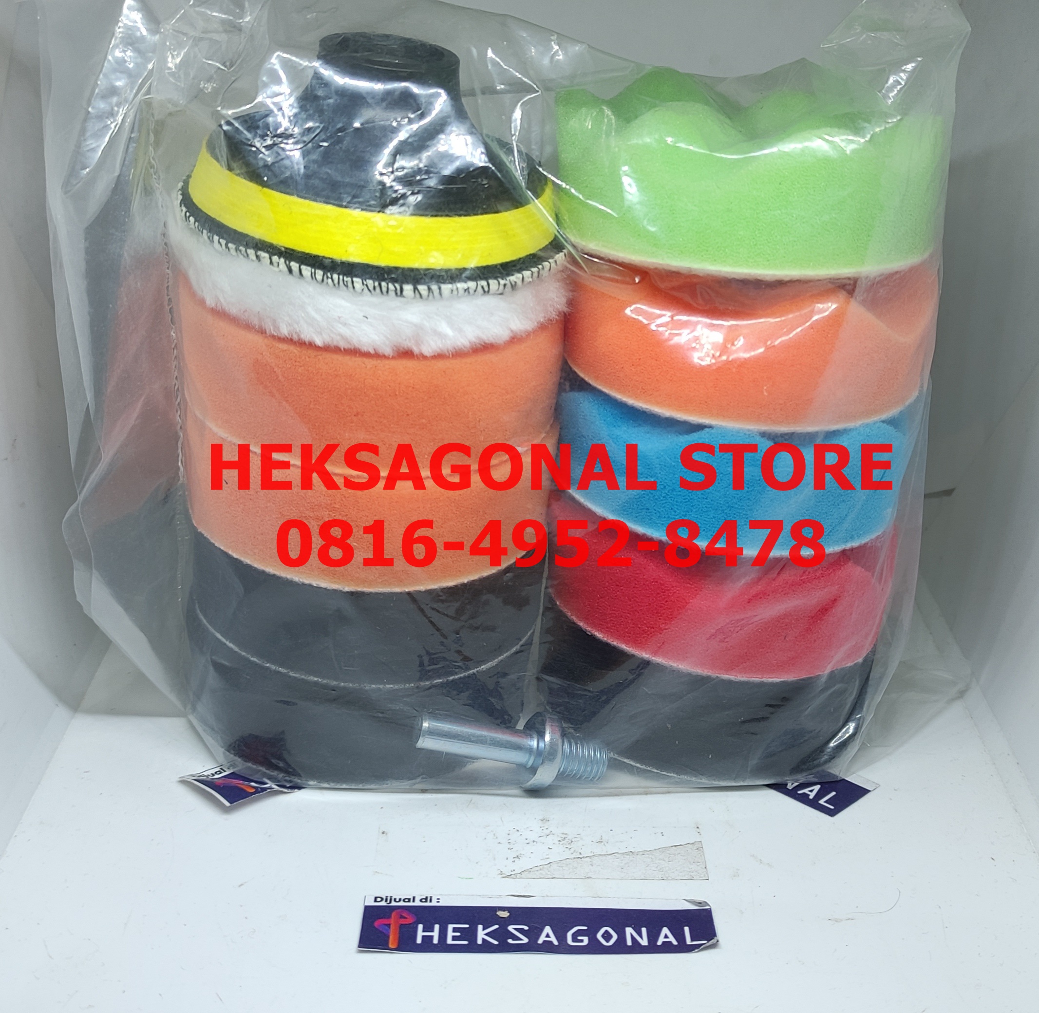 Busa poles set 12pcs polishing buffing mobil motor set Balikpapan ...