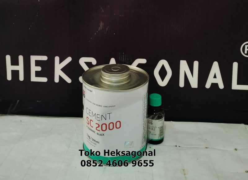 Lem karet tip top cement SC2000 Resin 1kg+Hardener ER-42 30gr ...