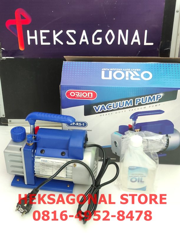 Vacuum Pump AC Mesin Pompa Vacuum AC 1/4 hp Orion VP-RS-1 Balikpapan ...