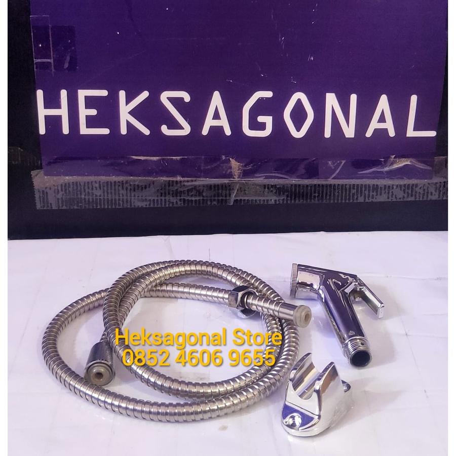 Jet Shower Kloset Toilet Closet Wasser Cebok WC Semprotan Pipa Tee ...