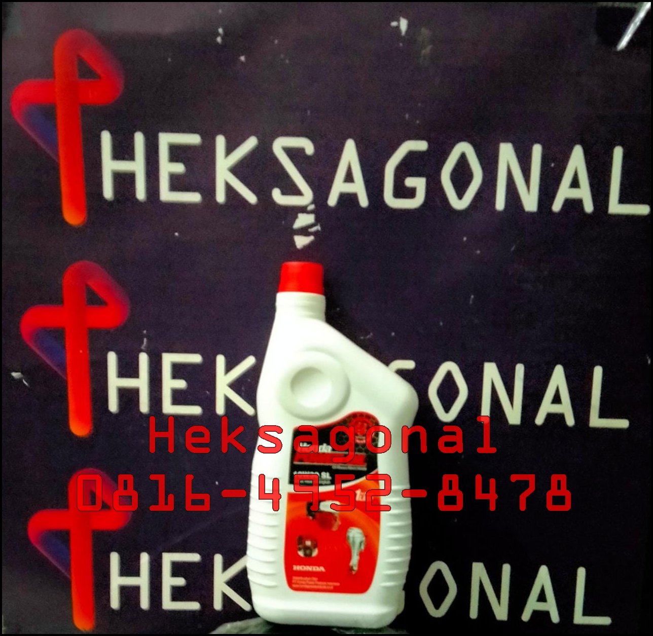 Oli genset motor tempel perahu pompa HONDA Power oil 10w 30 1lt ...