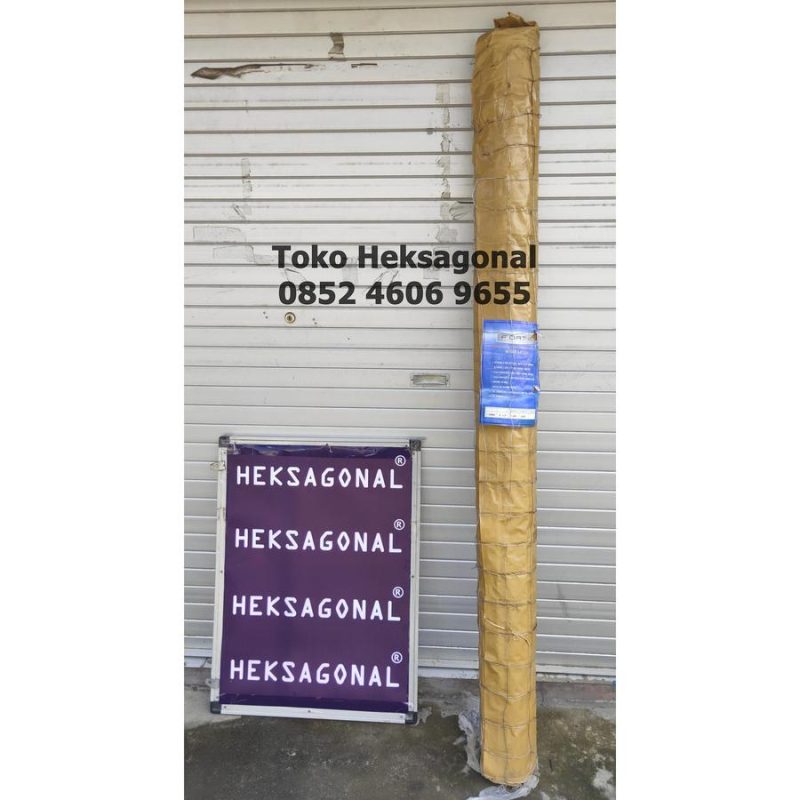 Roof mesh Ukuran 1.2mmx75x75x1.8×30 Balikpapan - Heksagonal