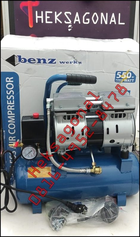 Benz Mesin Kompresor Angin Oilless Compressor 9L BZ-8550 Balikpapan ...