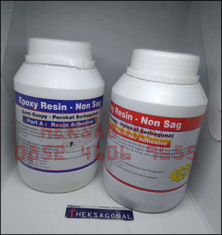 Epoxy Resin Non Sag 2 Kg Lem Epoxy Resin Lem Material Balikpapan ...