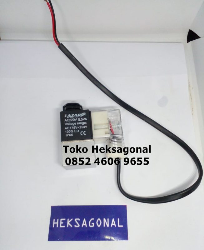 Selenoid valve otomatis kompresor oilless pressure 220V AC Balikpapan ...
