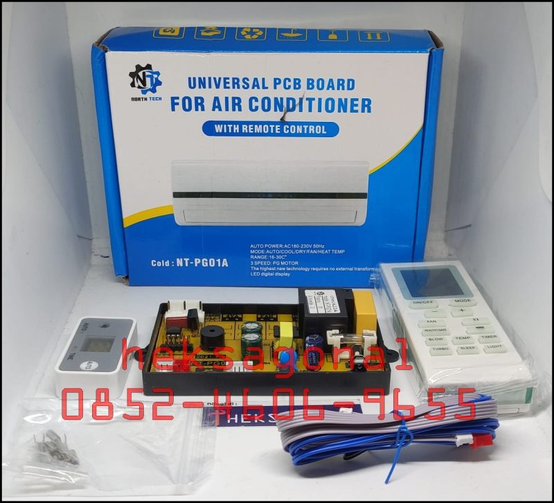 Modul AC PCB AC Universal Remote AC Balikpapan - Heksagonal
